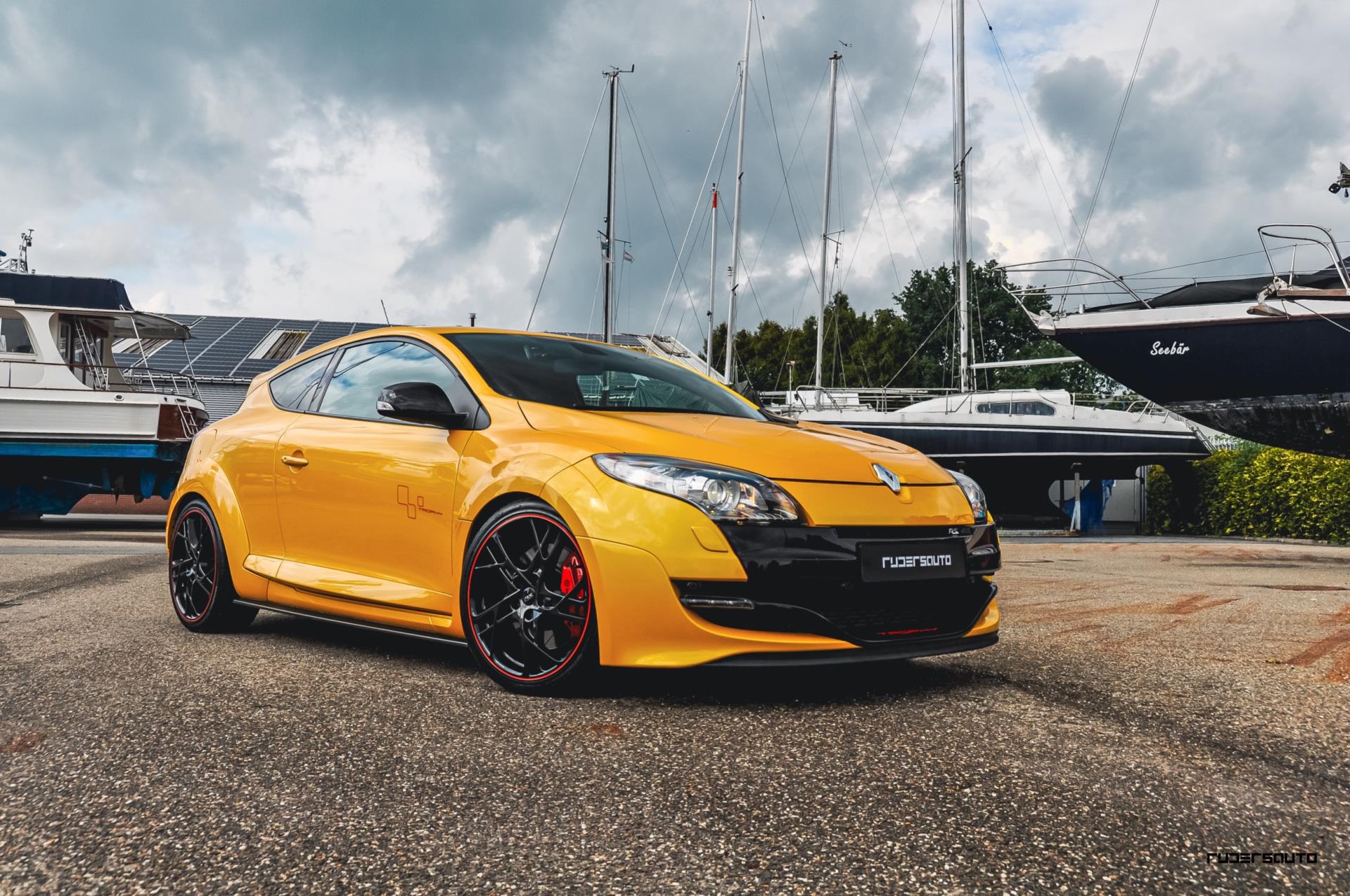 Renault Mégane RS 265 Trophy | Unieke staat | Jaune Sirius | Keyless ...