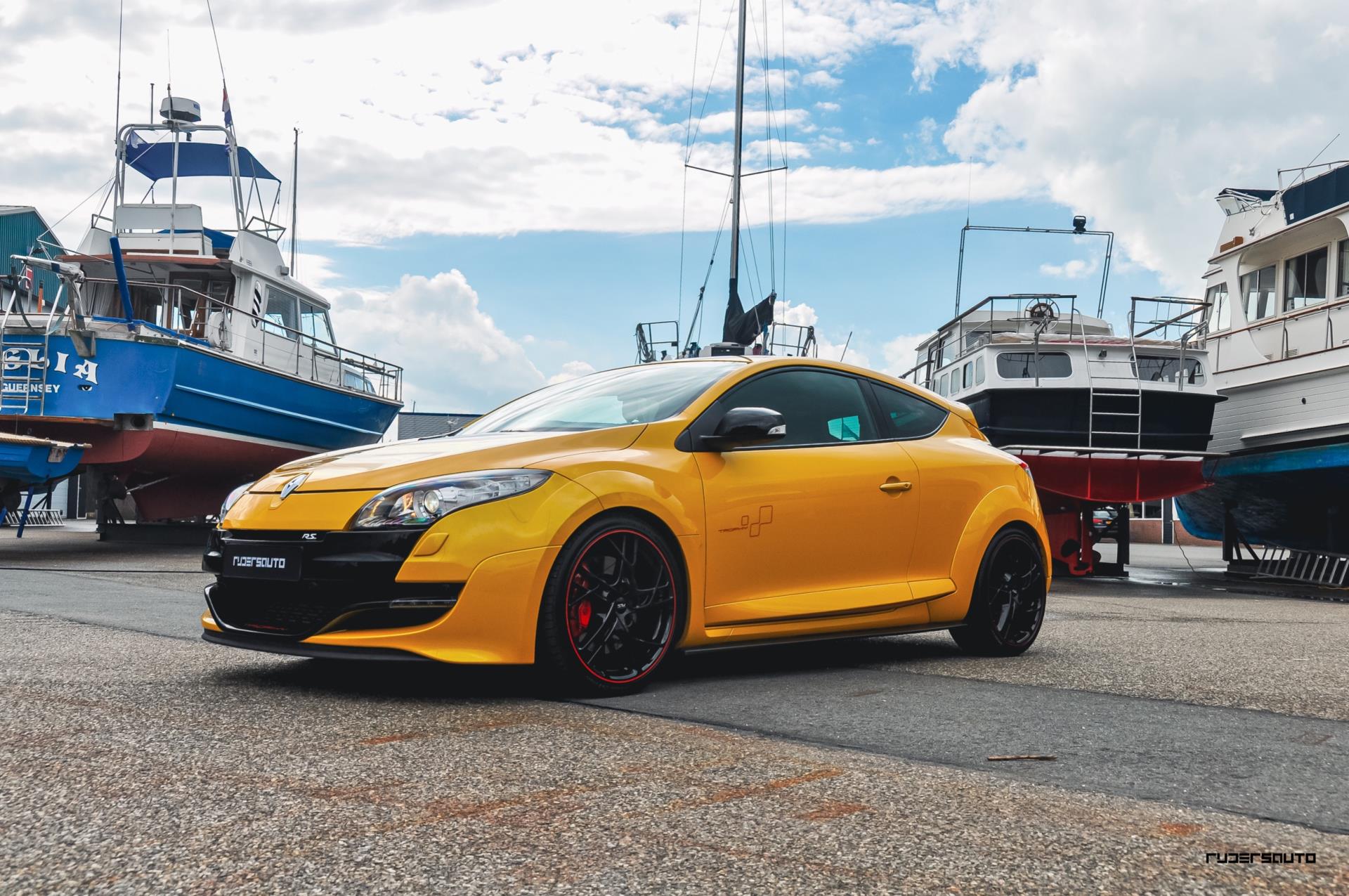 Renault Mégane RS 265 Trophy | Unieke staat | Jaune Sirius | Keyless ...