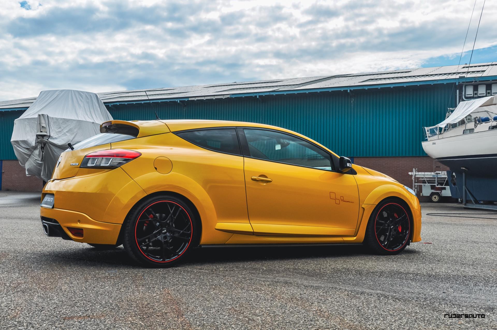 Renault Mégane RS 265 Trophy | Unieke staat | Jaune Sirius | Keyless ...