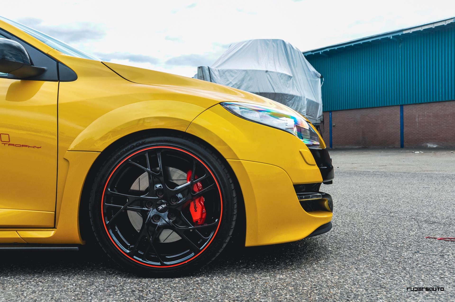 Renault Mégane RS 265 Trophy | Unieke staat | Jaune Sirius | Keyless ...